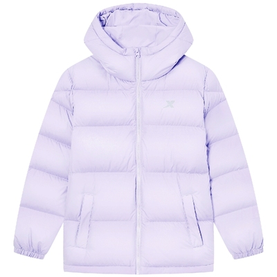 特步童装儿童连帽羽绒服女童厚款冬装2025年秋冬新款大童保暖外套