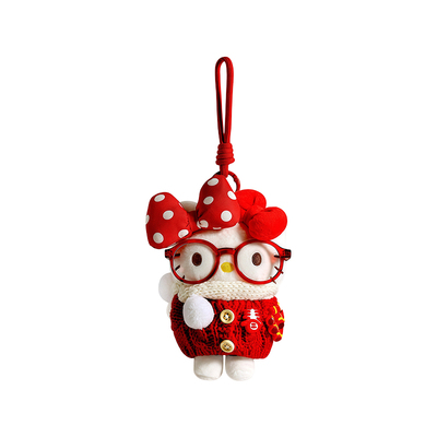 HelloKitty包包挂件毛绒玩偶
