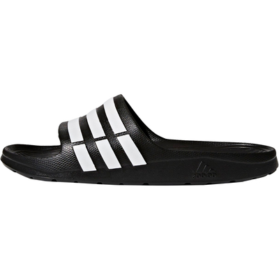 阿迪达斯男女通用条纹沙滩拖鞋