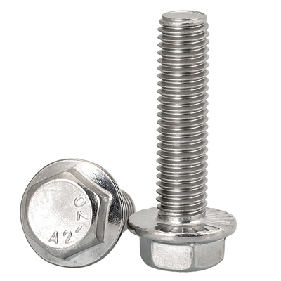 304不锈钢法兰面螺栓外六角