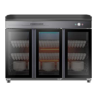 奥克斯消毒柜商用碗柜餐饮专用带餐边茶水柜台式烘干家用消毒箱