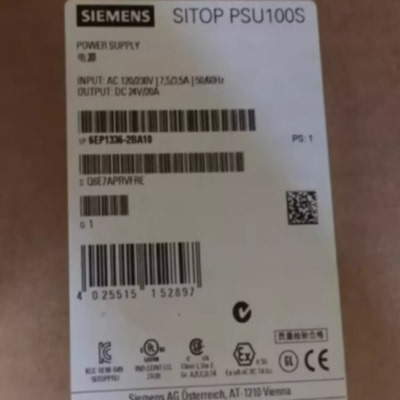 议价6EP1336-2BA10西门子SITOP PSU100S 20 A调节型电源6EP13362B