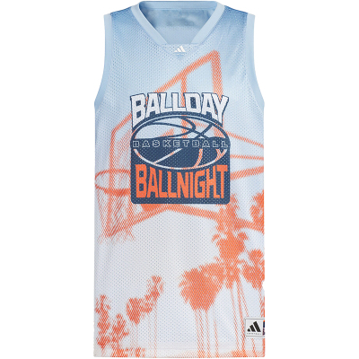 阿迪达斯男士V领透气无袖背心