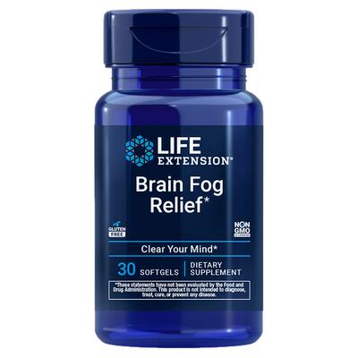 美国lifeextension脑雾缓解brain fog relief思路清理 大脑清醒