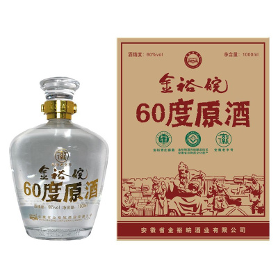 金裕皖60度原酒浓香型1000ml