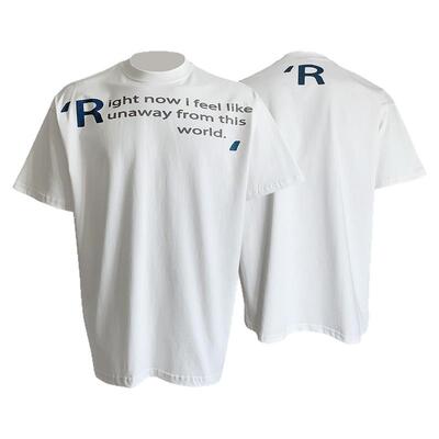 T恤GOOANGUAN全棉短宽版短袖