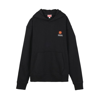 KENZO花卉刺绣连帽卫衣