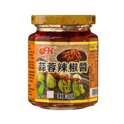 台湾OKF蒜蓉辣椒酱拌饭调味酱