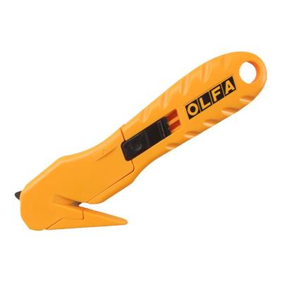 日本原装olfa安全勾刀快递开箱刀