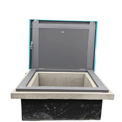 按图制作铝合金屋面检修孔井盖板
