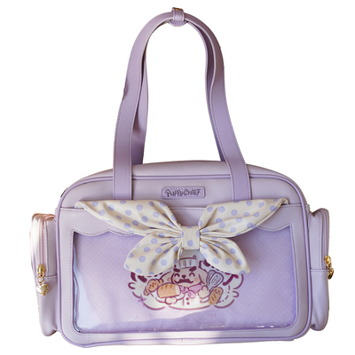 猫宁咕噜原创厨神小狗单肩痛包