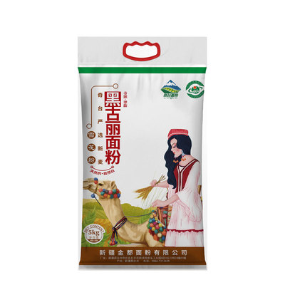 新麦新疆奇台偏高筋零添加面粉