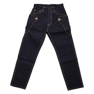 盔甲复古水洗做旧水洗牛仔裤