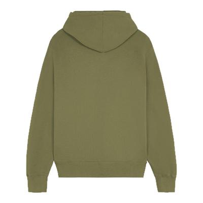 Maison Kitsune日常休闲男士小狐狸刺绣连帽套头长袖卫衣银泰百货