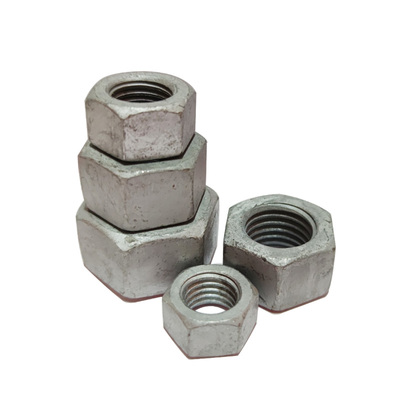 10级12级加厚型热镀锌螺母GB6175