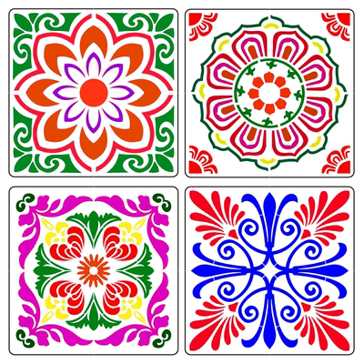 mandala热卖新24款创意绘画模板