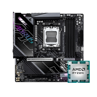 AMD锐龙7800X3D 9800X3D 搭技嘉 B650 B850 主板CPU套装 板u套装