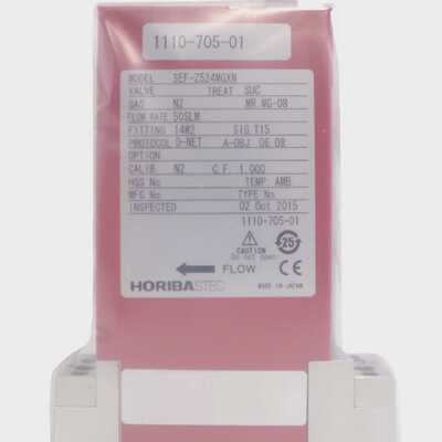Horiba STEC SEF-Z524MGXN 数字质量流量设备 MFC Z500 50 SLM N2