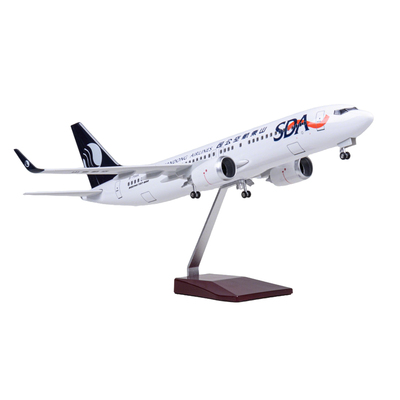 山东航空飞机模型客机737仿真