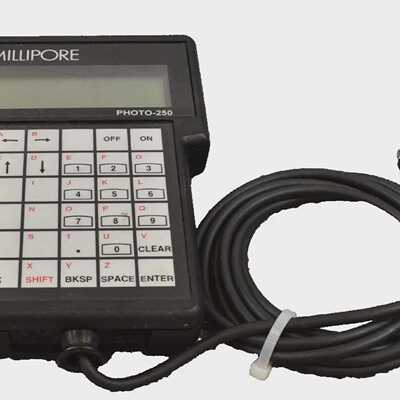 Millipore W2501KP01 Photo-250 Teach Pendant Hand Held Termin