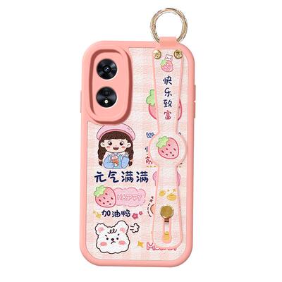 适用oppo a97手机壳a96新款a93s防摔a95挂绳子a35可爱a55女a53快乐致富a57腕带a98斜挎a58背带a56保护套a32