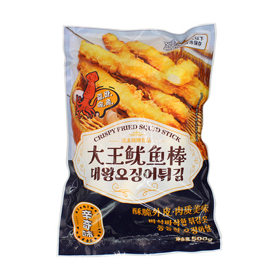 辛奇味大王鱿鱼棒500g网红酥脆