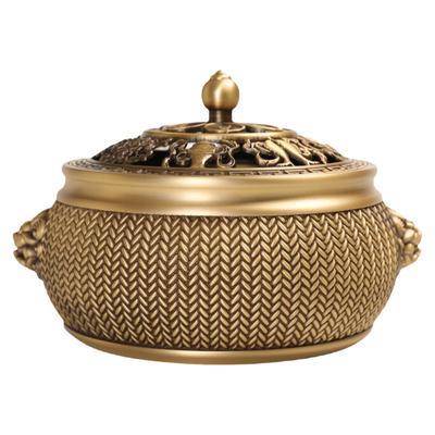 香薰炉纯铜家用年年丰收