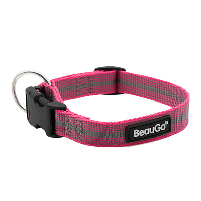 BeauGo狗狗项圈尼龙卡扣快拆脖圈