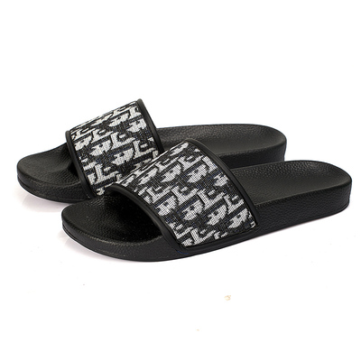 拖鞋男2024爆款外穿浴室踩屎感防滑凉拖高档夏季潮流男士PU皮托鞋