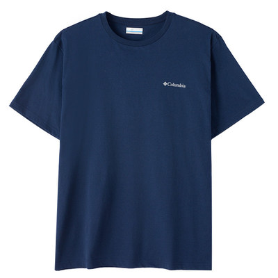 哥伦比亚针织T恤26春夏男纯棉透气运动服户外圆领休闲短袖AE8963