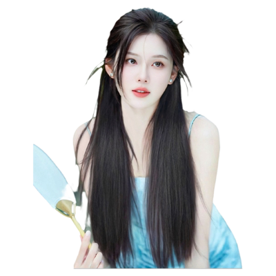 黛倾城直发片增加发量改变发型