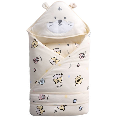 新生儿纯棉包被柔软舒适A类标准