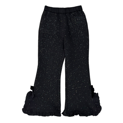 女童时尚百搭宽松阔腿休闲喇叭裤