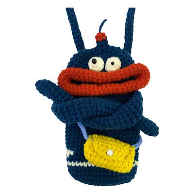 丑萌的香肠嘴DIY手机包包