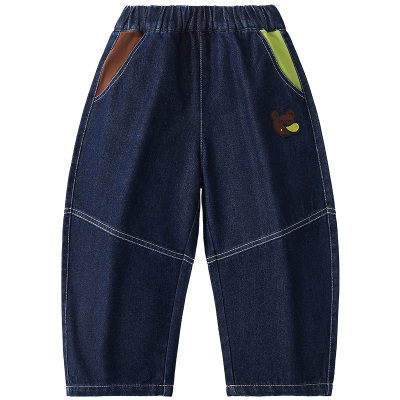 MQDmini儿童春秋牛仔裤