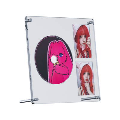 CD小卡展示架明星唱片桌面摆台