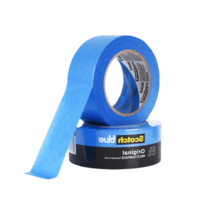 3M美纹纸胶带蓝色耐高温喷涂遮蔽