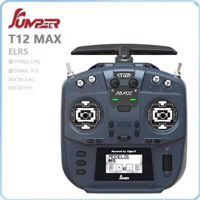 询价-JumperT12MAX遥控器全功能小尺寸ELRS2.4G霍尔摇杆RDC50开源