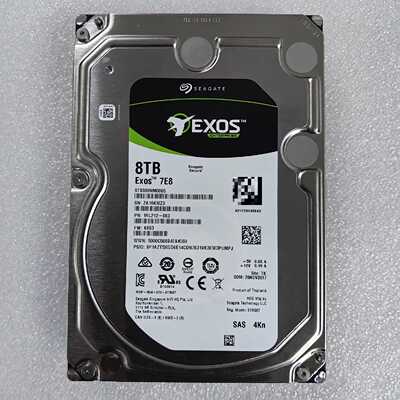 溢价-希捷 Exos 7E8 8TB 3.5寸 SAS 4Kn 服