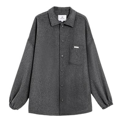 TurnSignal羊毛翻领外套女春秋