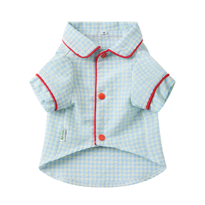 可爱夏季薄款睡衣比熊雪纳瑞