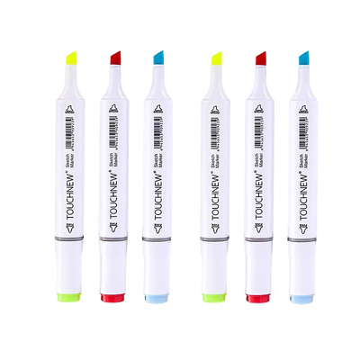 touchnew彩色动漫风软头马克笔