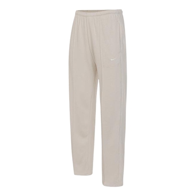 耐克宽松直筒休闲长裤子