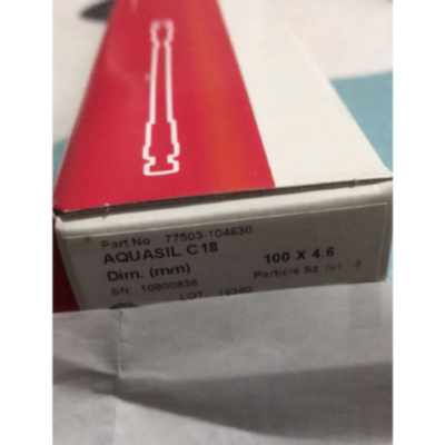 议价77503-104630 AQUASIL C18 3UM 100X4.6MM赛默飞世尔色谱柱