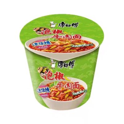 康师傅泡椒牛肉面川渝版