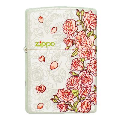 ZIPPO热恋玫瑰火机男女朋友送礼