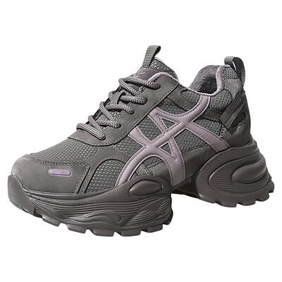 高蒂2025新款冬季老爹鞋