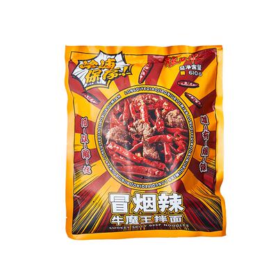 龙七爷牛魔王冒烟辣牛肉面速食面