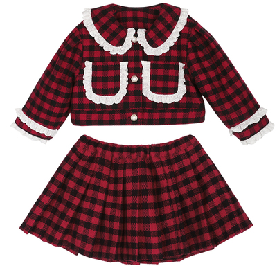 【复古学院】外套luson短裙