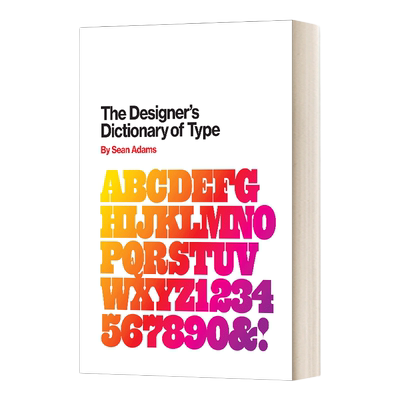 英文原版 The Designer's Dictionary of Type 设计师字体设计辞典 精装 英文版 进口英语原版书籍